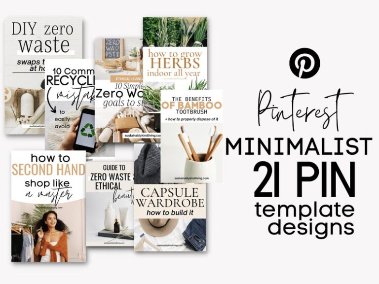 20 Amazing Pinterest Templates For Bloggers | The European Closet