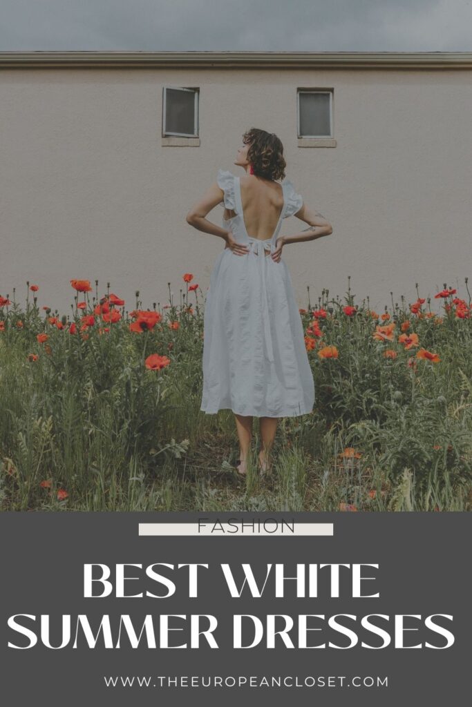 48 Best White Summer Dresses To Keep You Cool | The European Closet