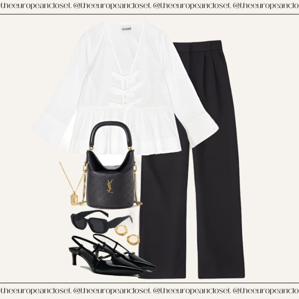 The Best Bow Tops For Summer + 5 Outfit Ideas | The European Closet