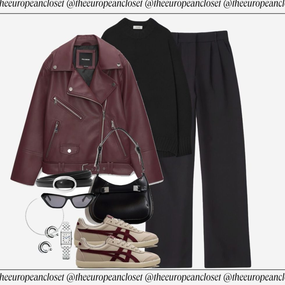 5 Super Chic Burgundy Outfit Ideas For Fall | The European Closet